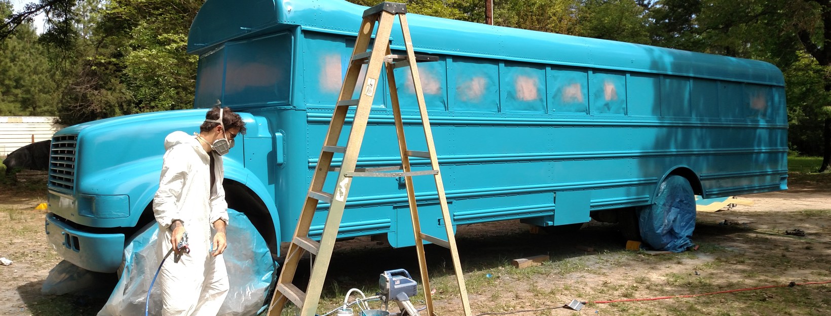 To Paint a Bus – We Got Schooled